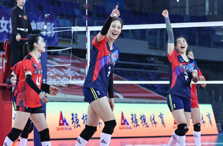 Women's volleyball team Lin Li talks about the goal of the National ...