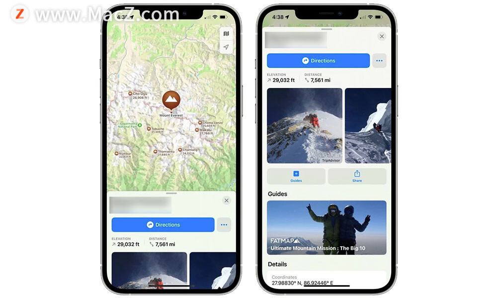 All new features of the iOS 15 Maps app: detailed information, AR ...