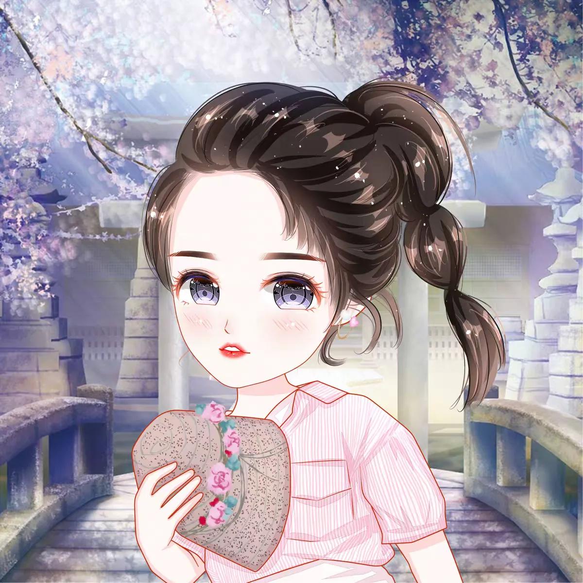 Hand-painted WeChat avatar in July, an aura and cute cartoon avatar ...