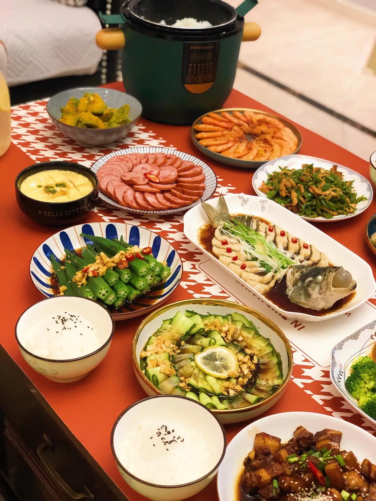 The highest standard of family banquet, exquisite display will do what ...