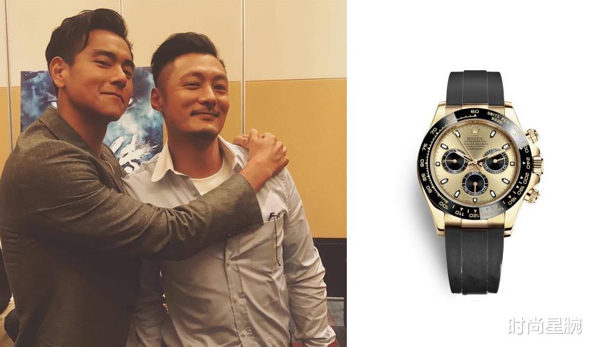 JJ Lin's watch?What kind of Rolex can catch JJ Lin?Shawn Yue with the ...
