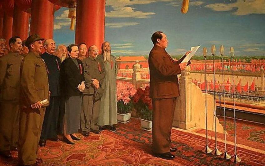 Soong Ching Ling was invited to the founding ceremony and put forward 3 ...