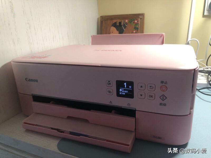 你見過這麼甜的打印機嗎？馬卡龍粉色系的佳能TS5380 - 資訊咖