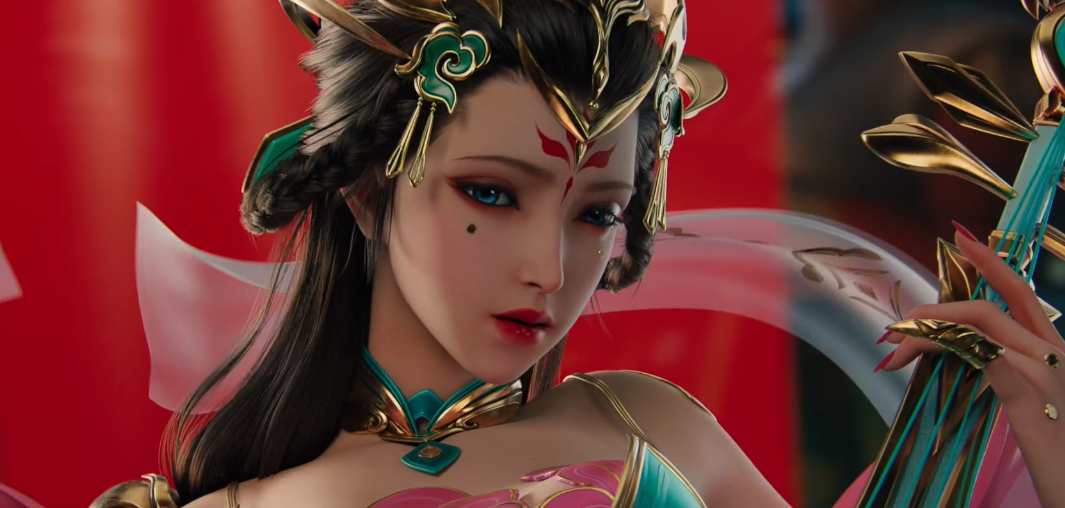 King of Glory live action CG is online, Yang Yuhuan is too surprised, Shangguan Waner is an egg ...