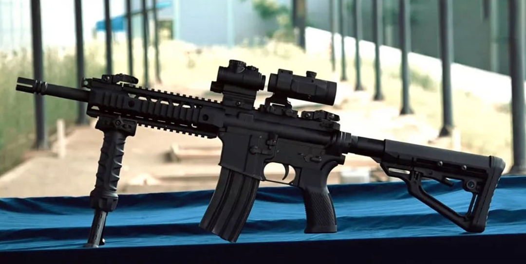 The new rifle is included in the special forces of the South Korean ...