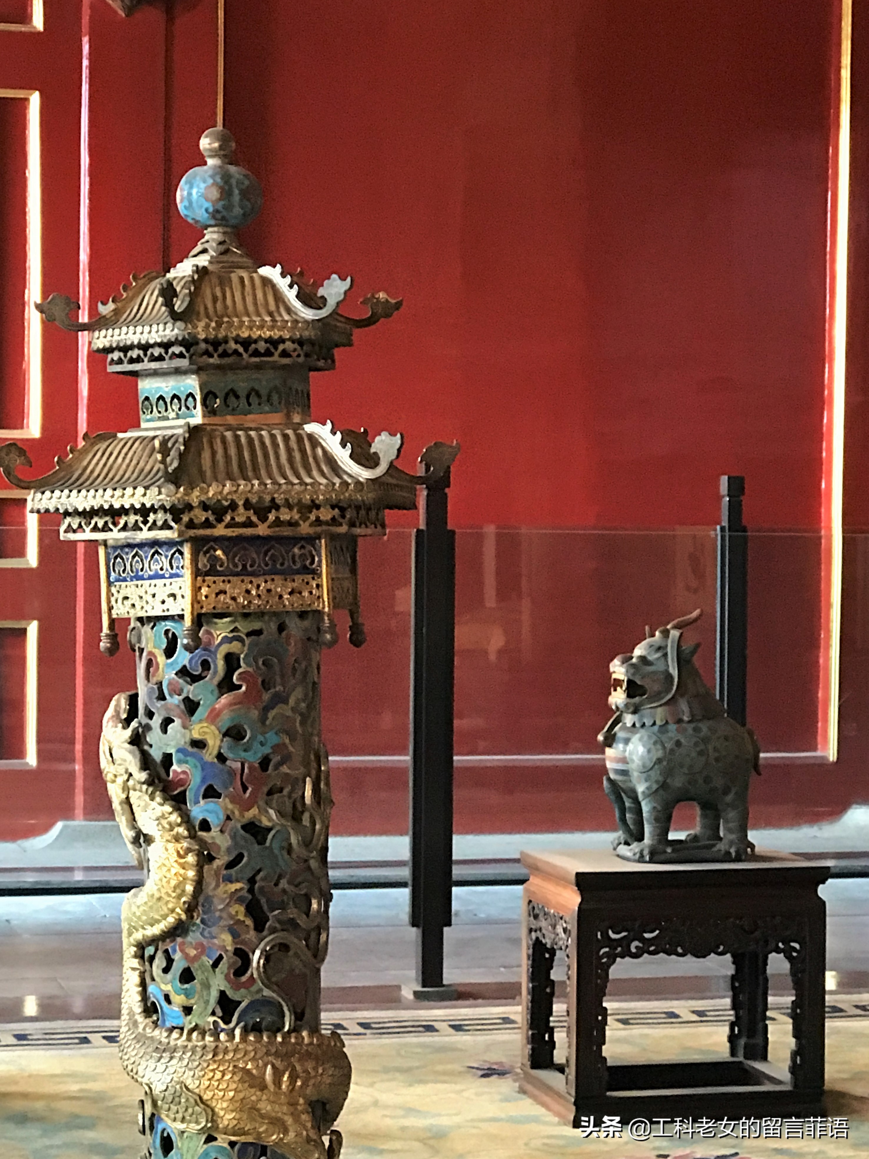 The main hall of Shoukang Palace, the half-solution of the Forbidden ...