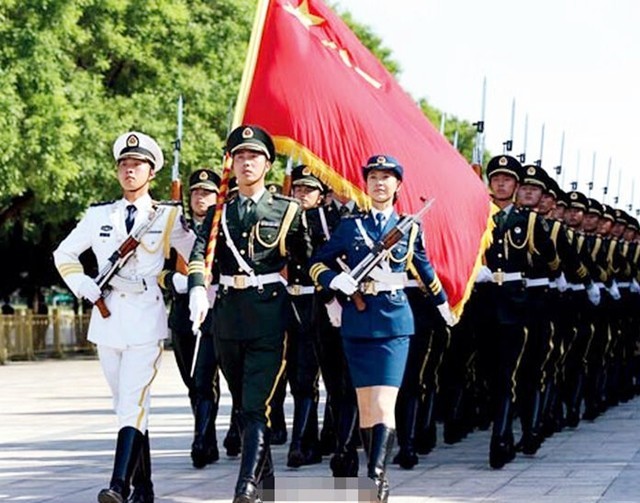 The captain of the honor guard, Cheng Cheng: 6 hours of military ...
