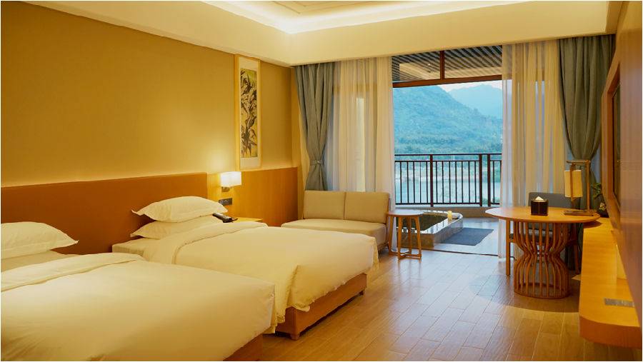 Forest Sea Hot Spring Resort Hotel, Zengcheng, Guangzhou, a 2-day tour ...