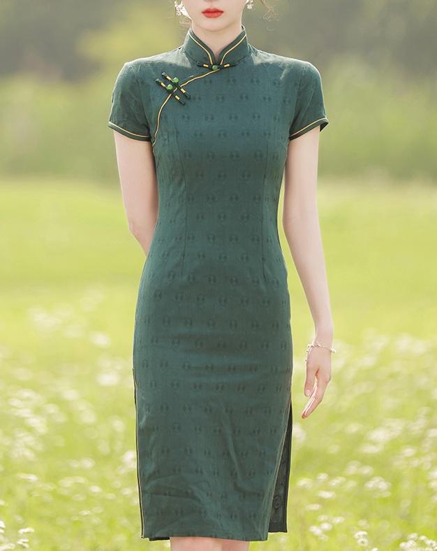 Improved cheongsam, the collision of fashion and tradition, give you a ...
