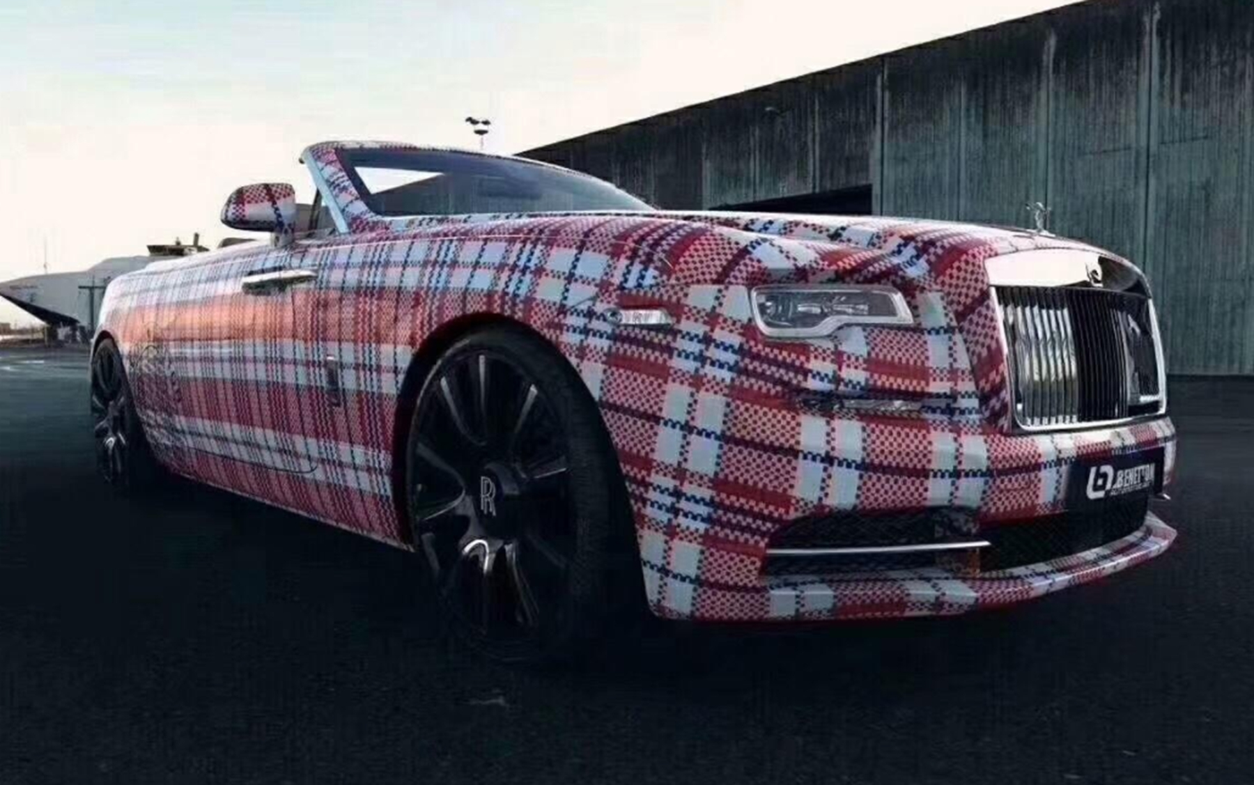 The 9 million Rolls Royce, the guy spent 900,000 refitting, after the ...