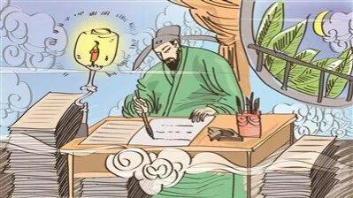 The gentleman Liang Shang visited Sima Guang late at night, but he was ...