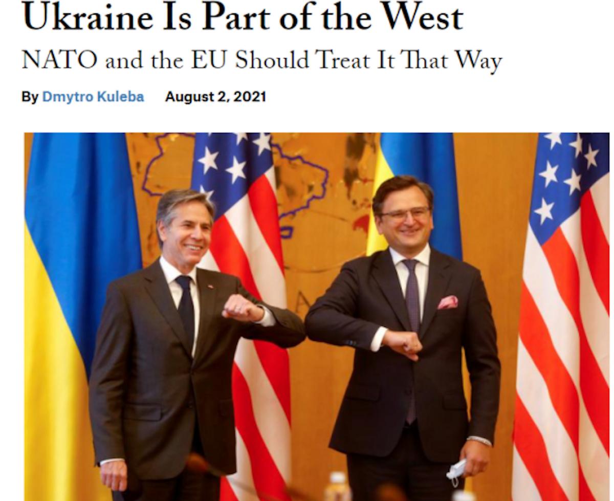 Thoroughly draw a line with Russia?The Ukrainian Foreign Minister ...