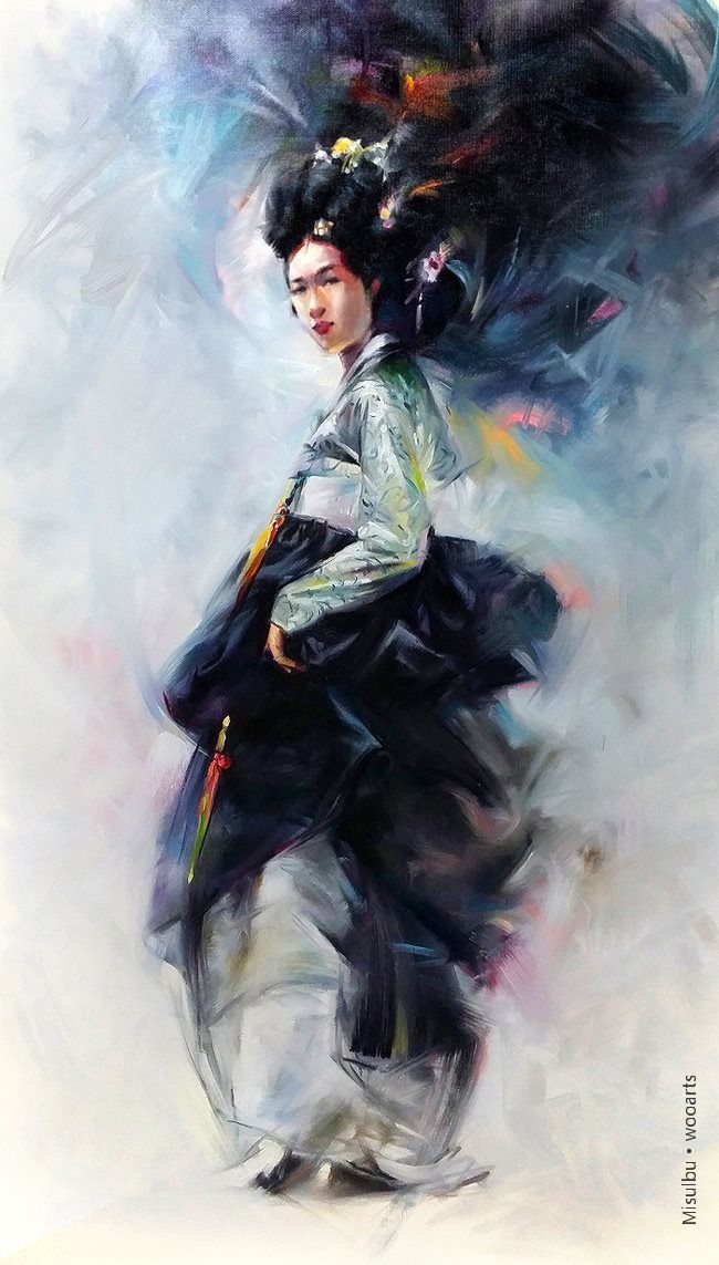 Stunning watercolors and oil paintings from Misulbu Gallery, South ...