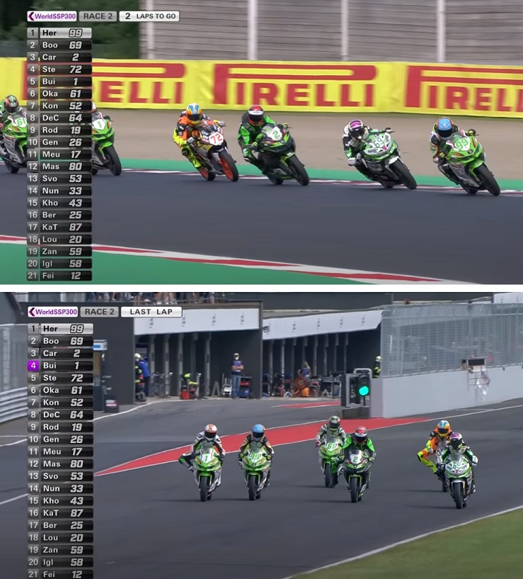 The stunning final lap of WorldSSP300, the closest podium ever - iMedia