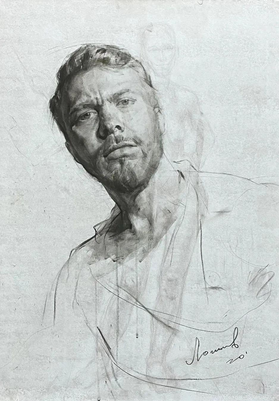 Ivan Loginov (Ivan Loginov) sketch master and oil painting artist - iNEWS