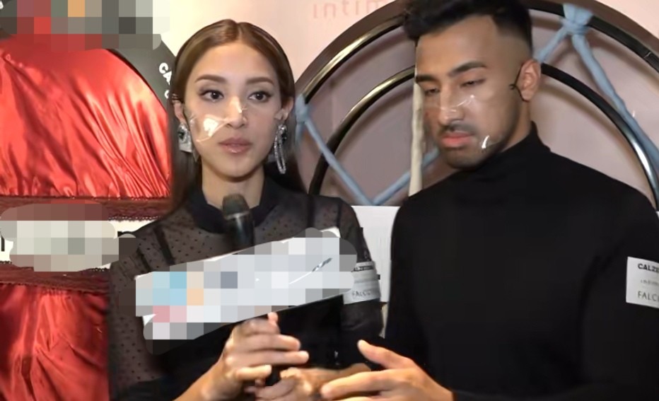 Kailin Chen appeared in a see-through outfit, her body was so hot that ...