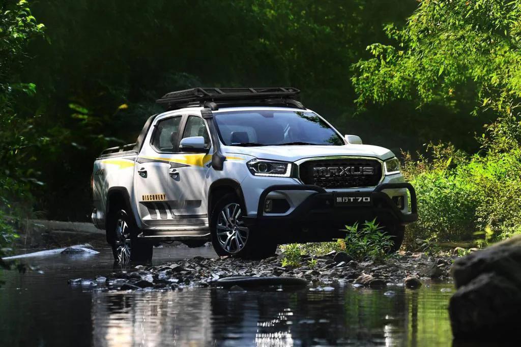 SAIC version of "Raptor" unveiled, MAXUS T70 real car, hard-core ...