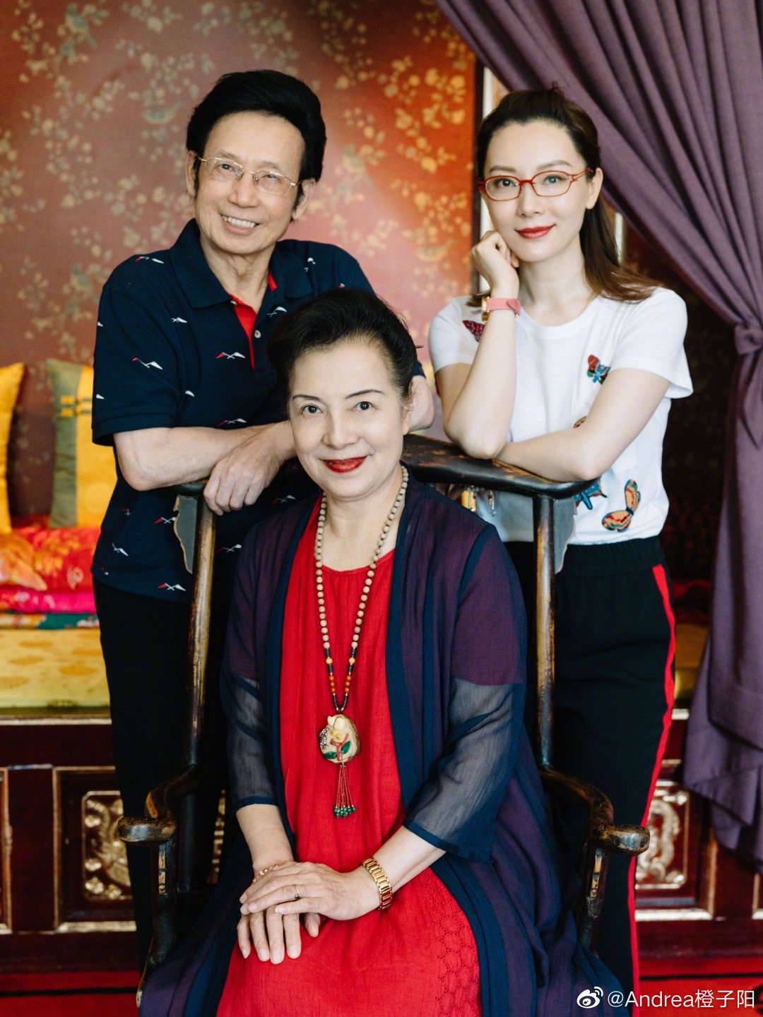 Chen Shu congratulated his father on his birthday, 82-year-old Chen ...