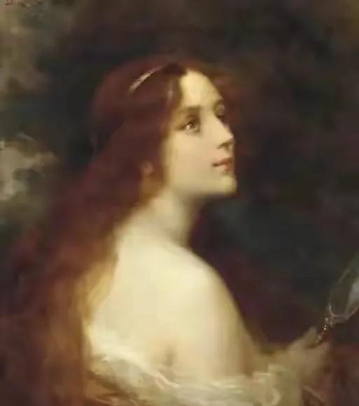 Talking about: Traditional classical oil paintings show the peaceful ...