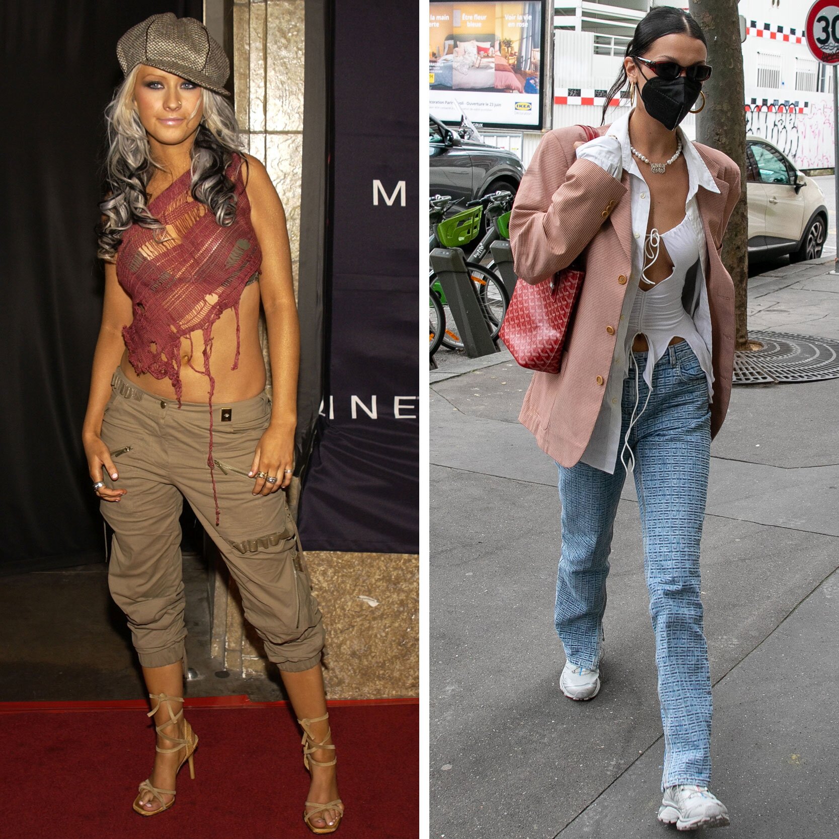 The "Dirty" style of "Momama" in 2002 has rekindled the fashion trend ...