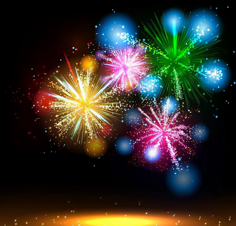 How to describe the scene of fireworks?Start writing from these three ...