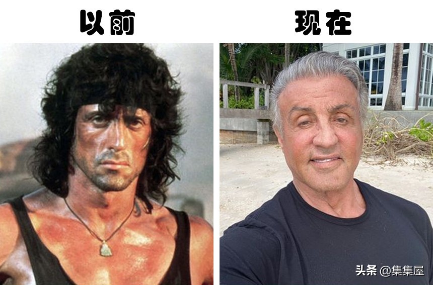 Comparison of 7 famous action stars in their youth and nowadays - iNEWS