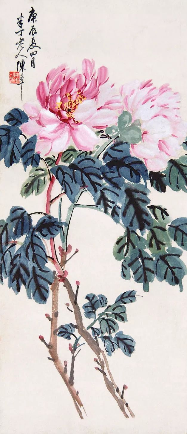 National Colors and Tianxiang-Chen Banding's Peony Works Appreciation ...