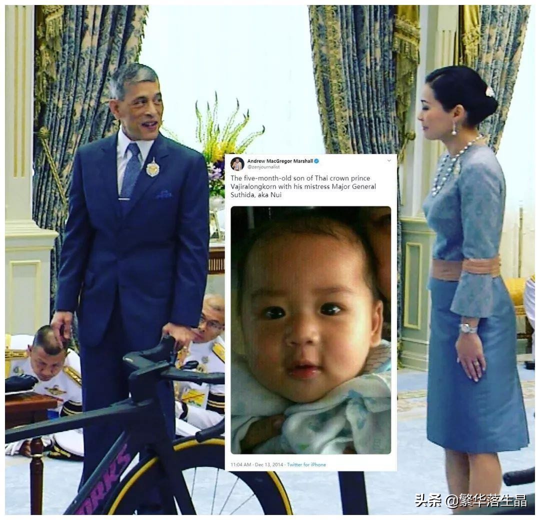 Sutida's son is handsome and beautiful, perfectly avoiding the "sausage ...