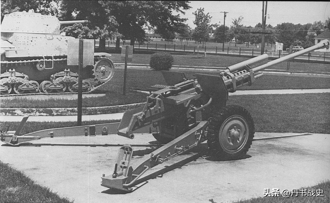 The WWII Skoda SV-4 50mm anti-tank gun, a tank buster that can "burst ...