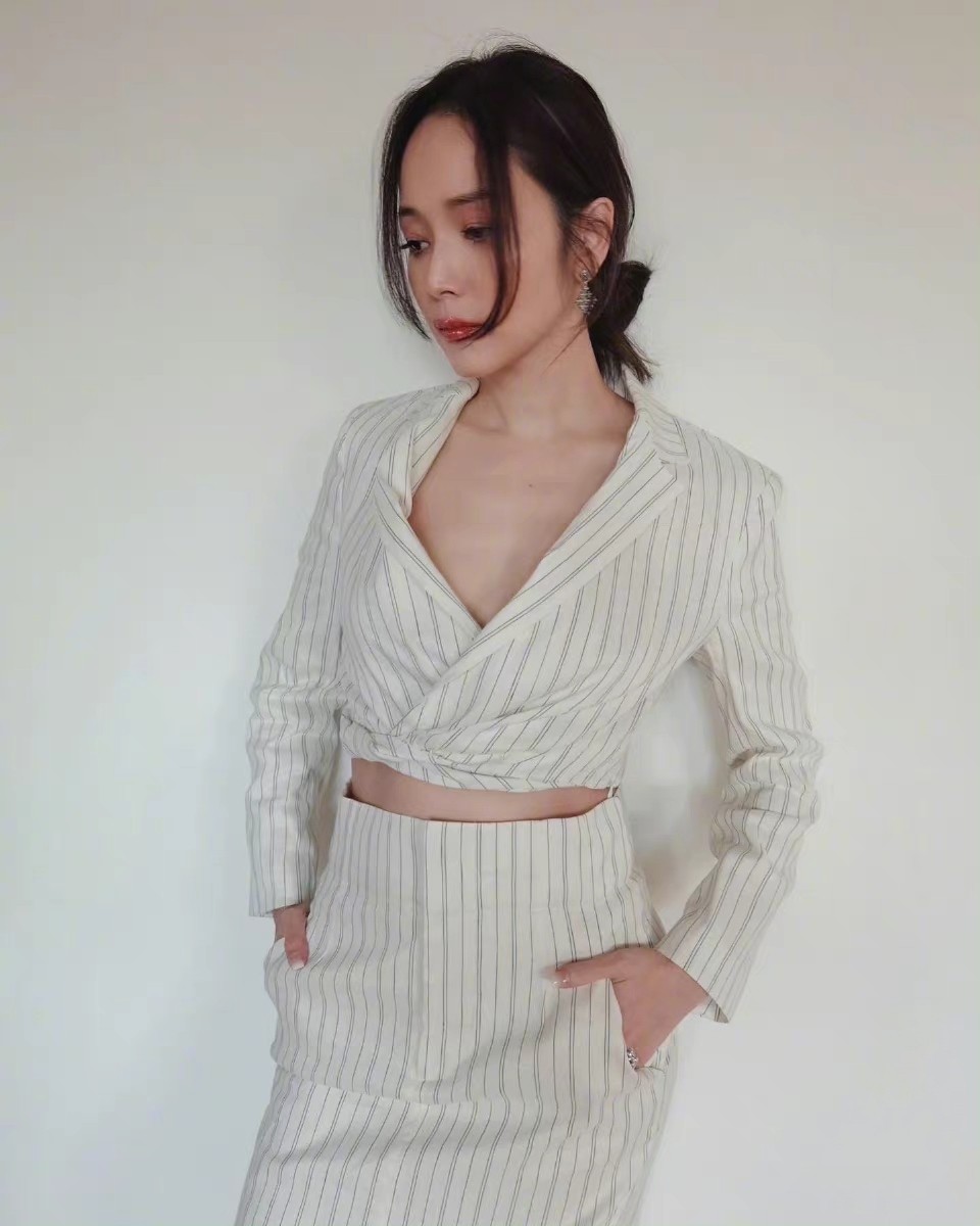 Jay Chou's ex-girlfriend Patty Hou posted a beautiful picture, so thin ...