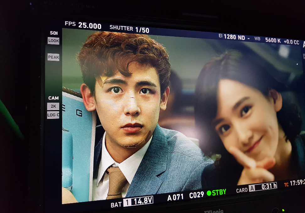 "Jo Teng" female two sinking lights, partner Nikun played the goddess, but also participated in ...