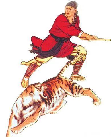 Don't be fooled by Wu Song, the real tiger fighting heroes in history ...