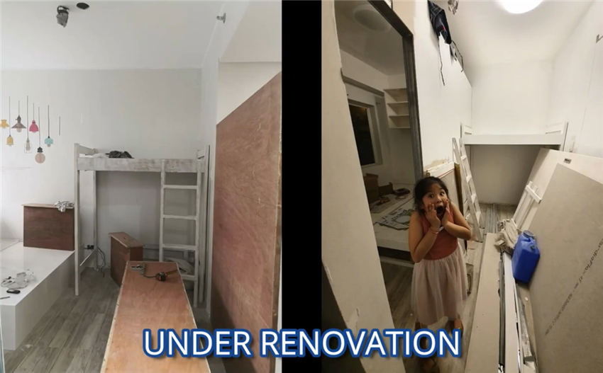 The bedroom is divided into 6m2 as a children's room, can you live with ...