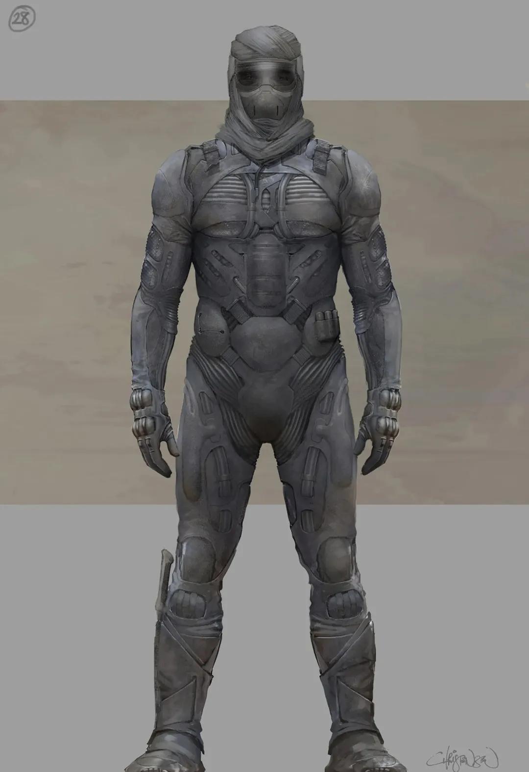 Walk the show in the sandstorm!The costumes of "Dune" can be called ...