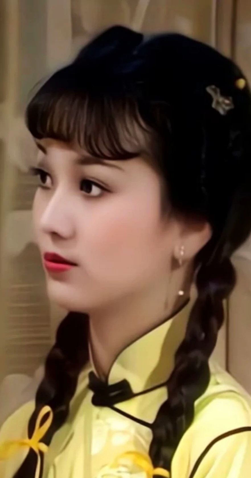 The beautiful stills of Feng Chengcheng in "Shanghai Beach", the ...