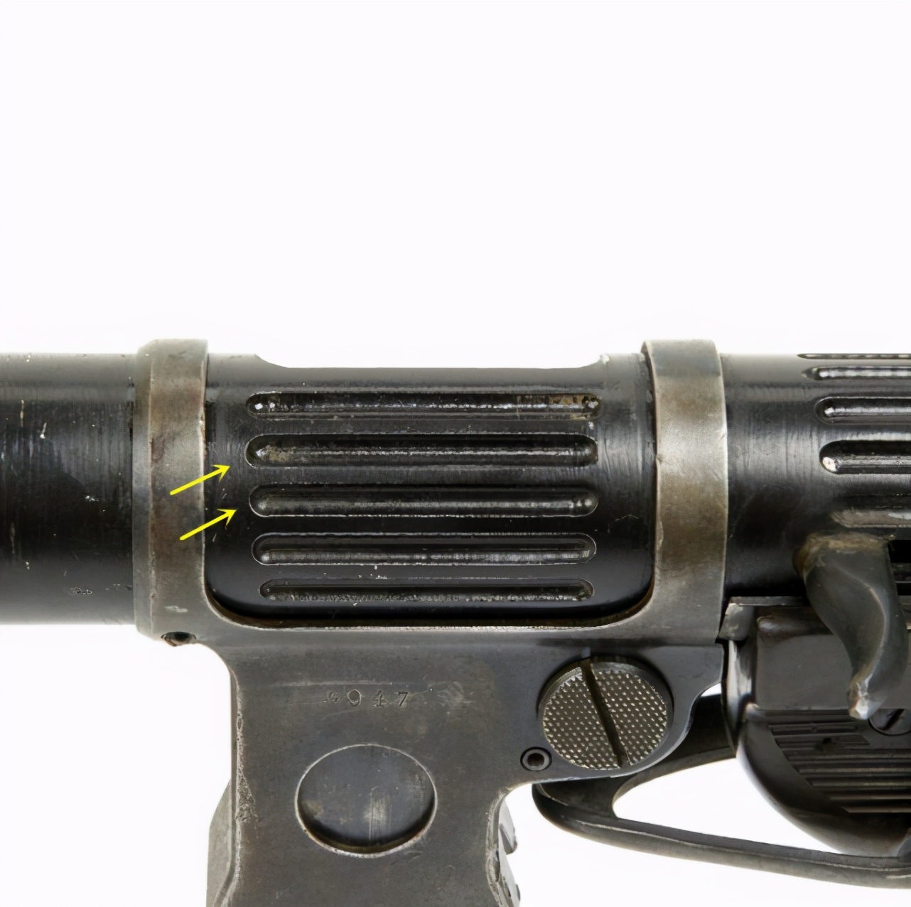 MP38 and MP40 submachine guns, the process is changed from milling to ...