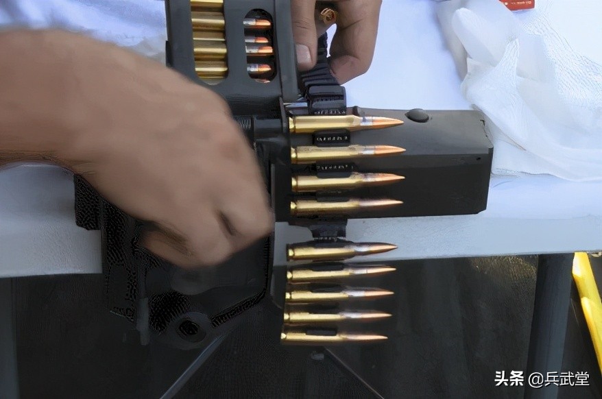 The QJS161 new machine gun was unveiled as a whole, equipped with a ...