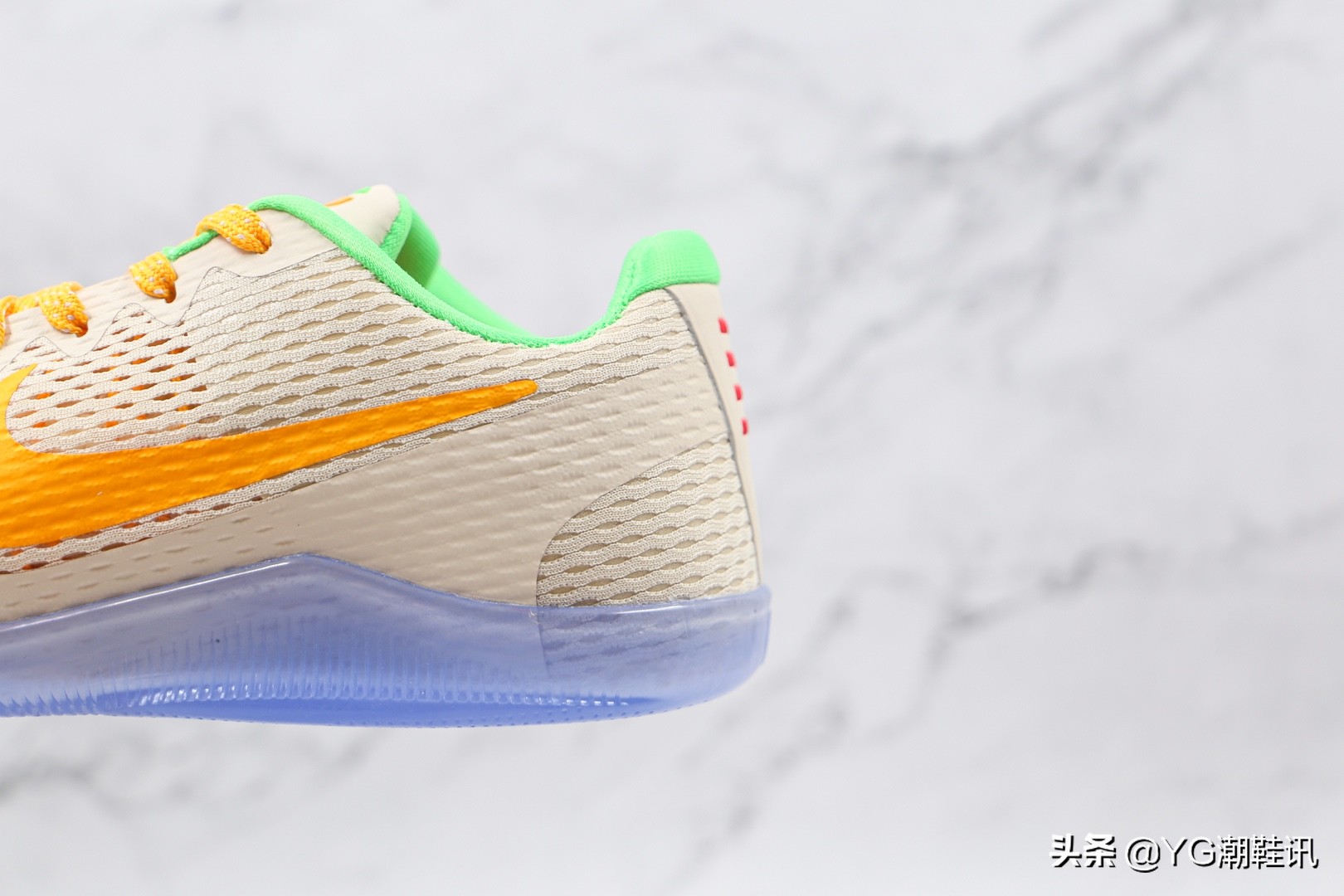 Nike Kobe 11 EM "Peach Jam" Kobe 11th generation basketball shoes youth ...