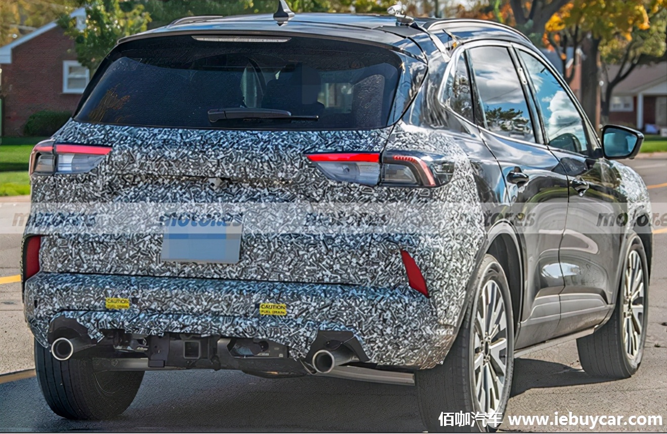 Ford Ruiji's latest spy photos provide two kinds of power / will be ...