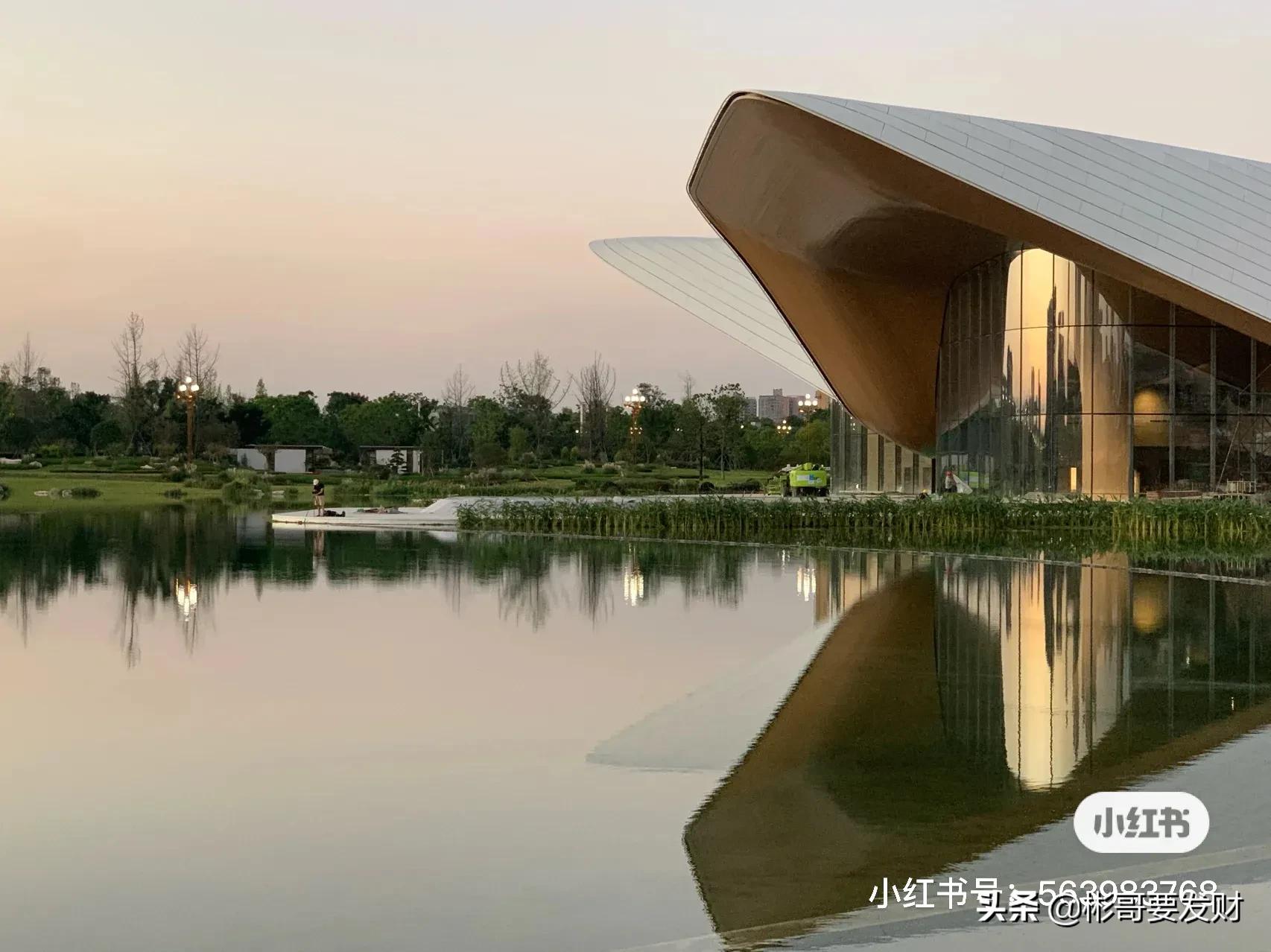 Known as the most beautiful Tianfu Art Park in Chengdu, it is about to ...