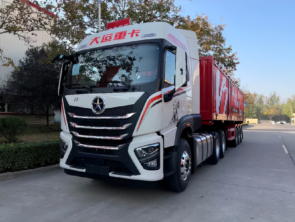 Dayun V7 traction new car is here!The weight of 7.26 tons is the lowest ...