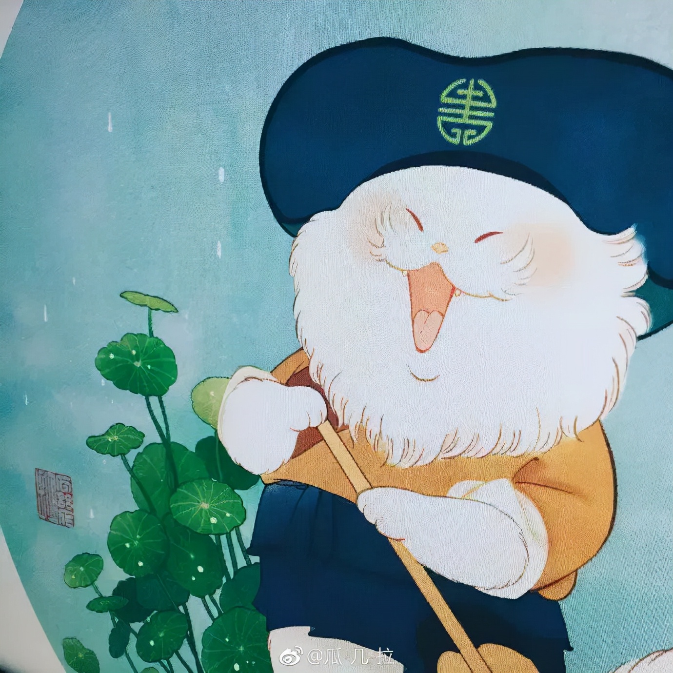 She painted the beauty of the Tang Dynasty as a cat, and turned 140,000 ...