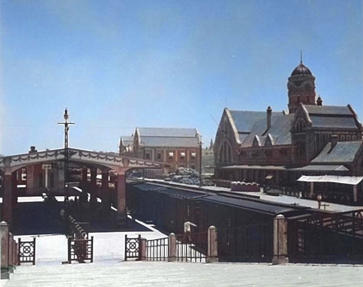 Old photos: Jinan in 1938, rare train station and Daming Lake 80 years ...