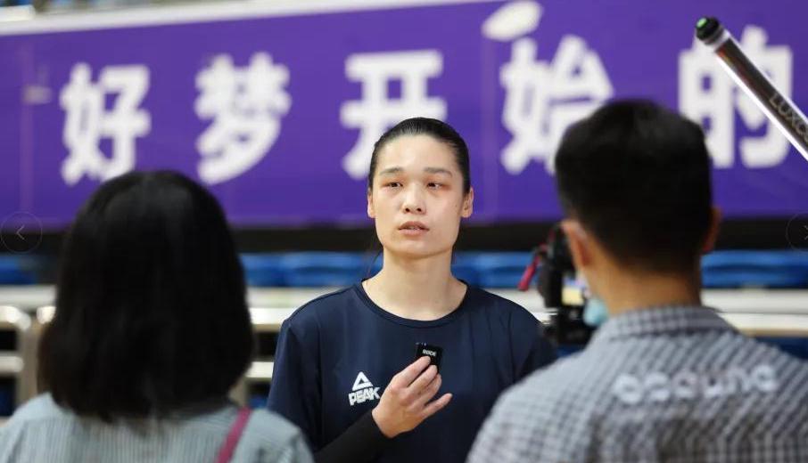 Women's volleyball team Lin Li talks about the goal of the National ...