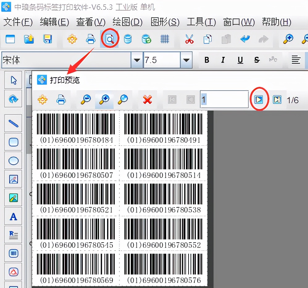 How to generate EAN14 barcodes in batches using database import - iNEWS
