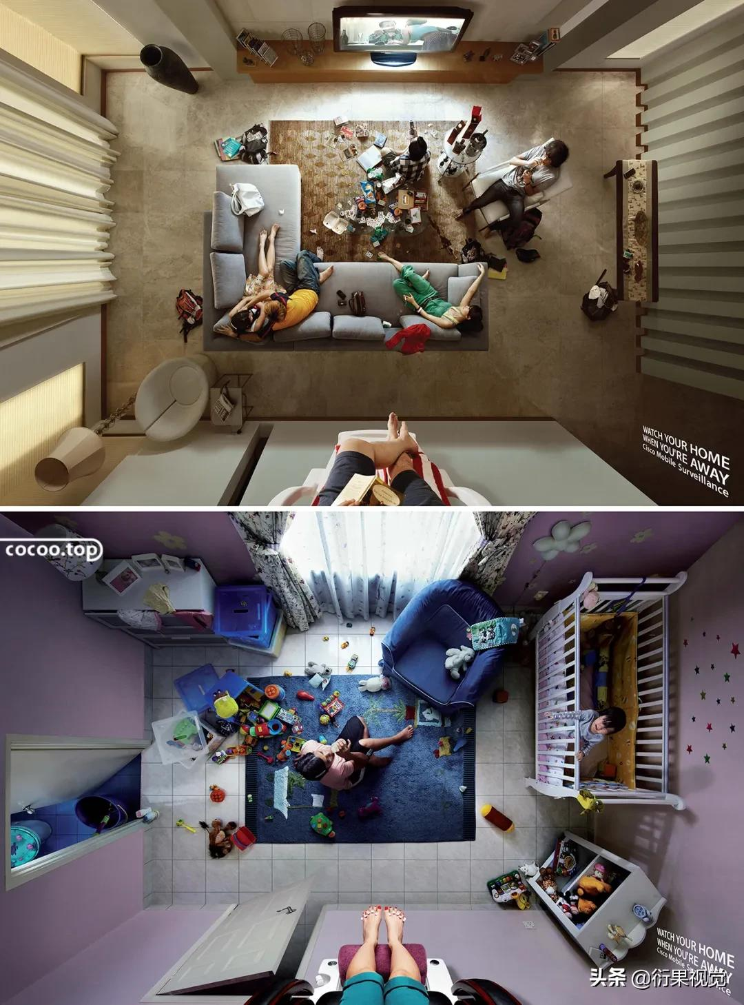 Space performance of graphic poster design - iMedia