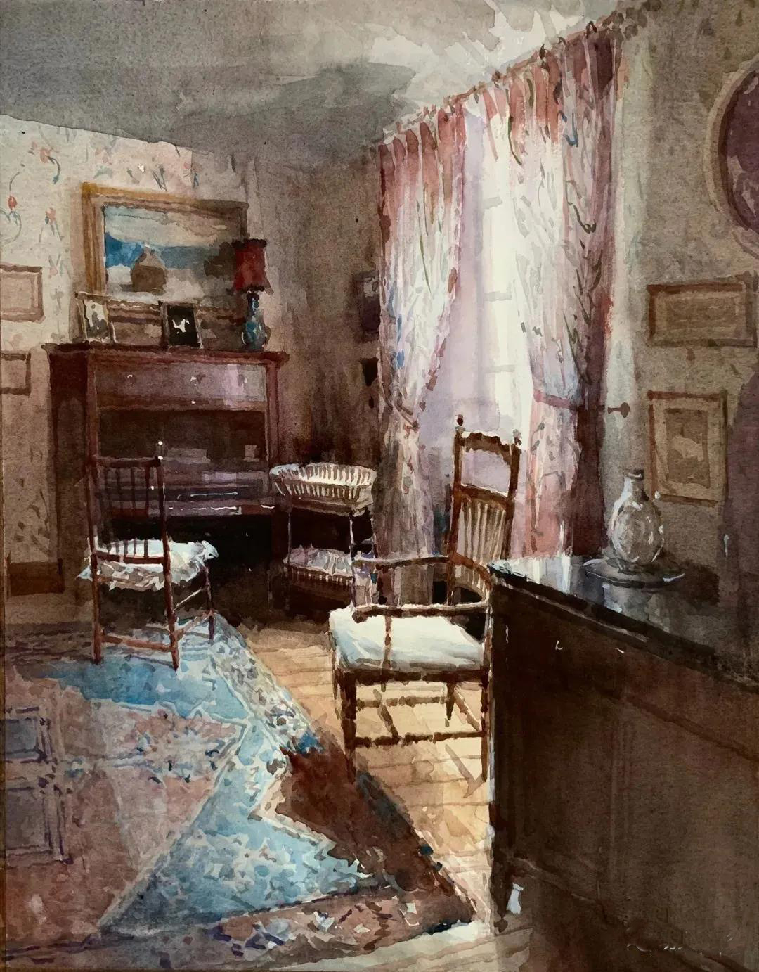 Appreciation of He Wenqing's Watercolor Works - iNEWS