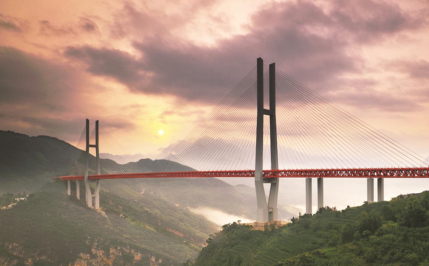 It took China three years to build the world's first high bridge. How ...