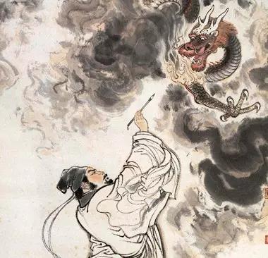 Appreciation of the works of "Painting Dragons Dianqing" by the ...