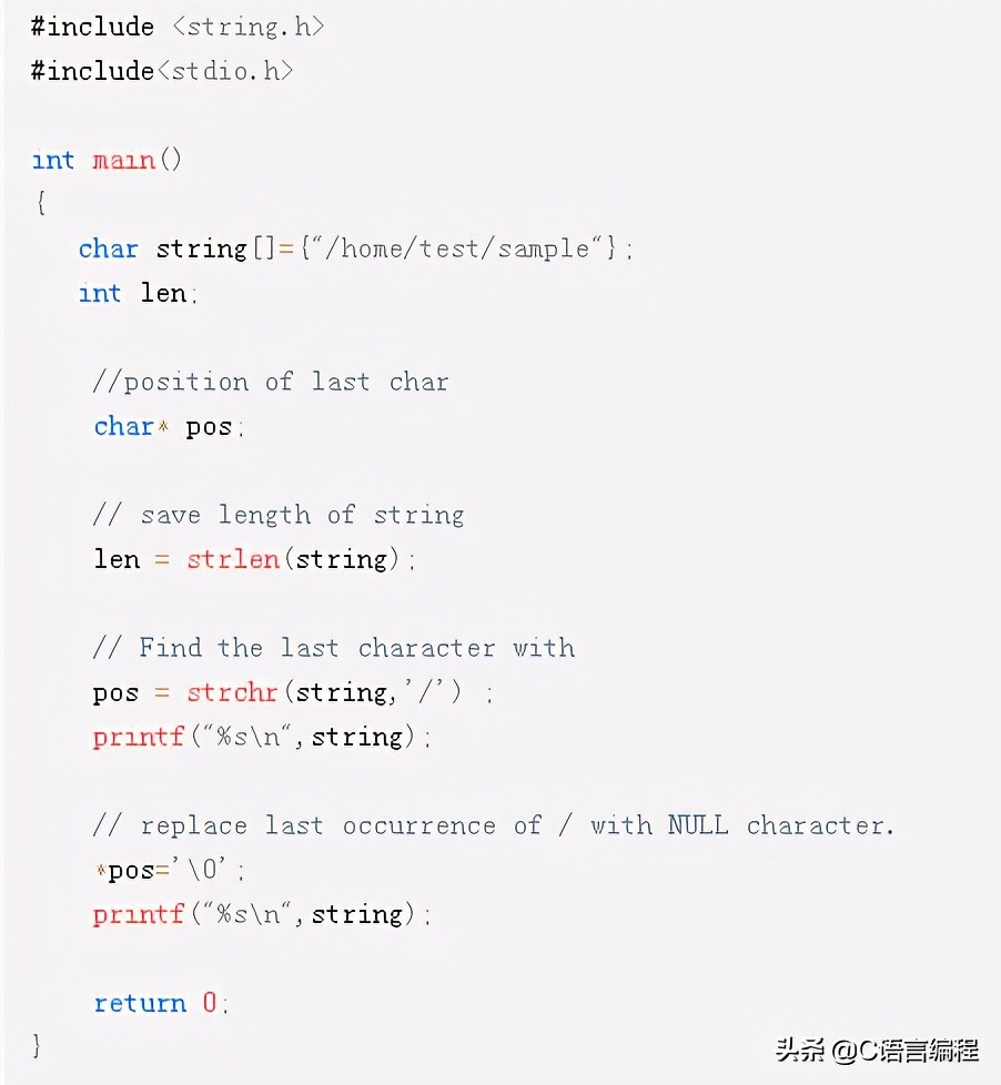 C/C++編程筆記：C++中的strchr（）函數及其應用 - 頭條匯